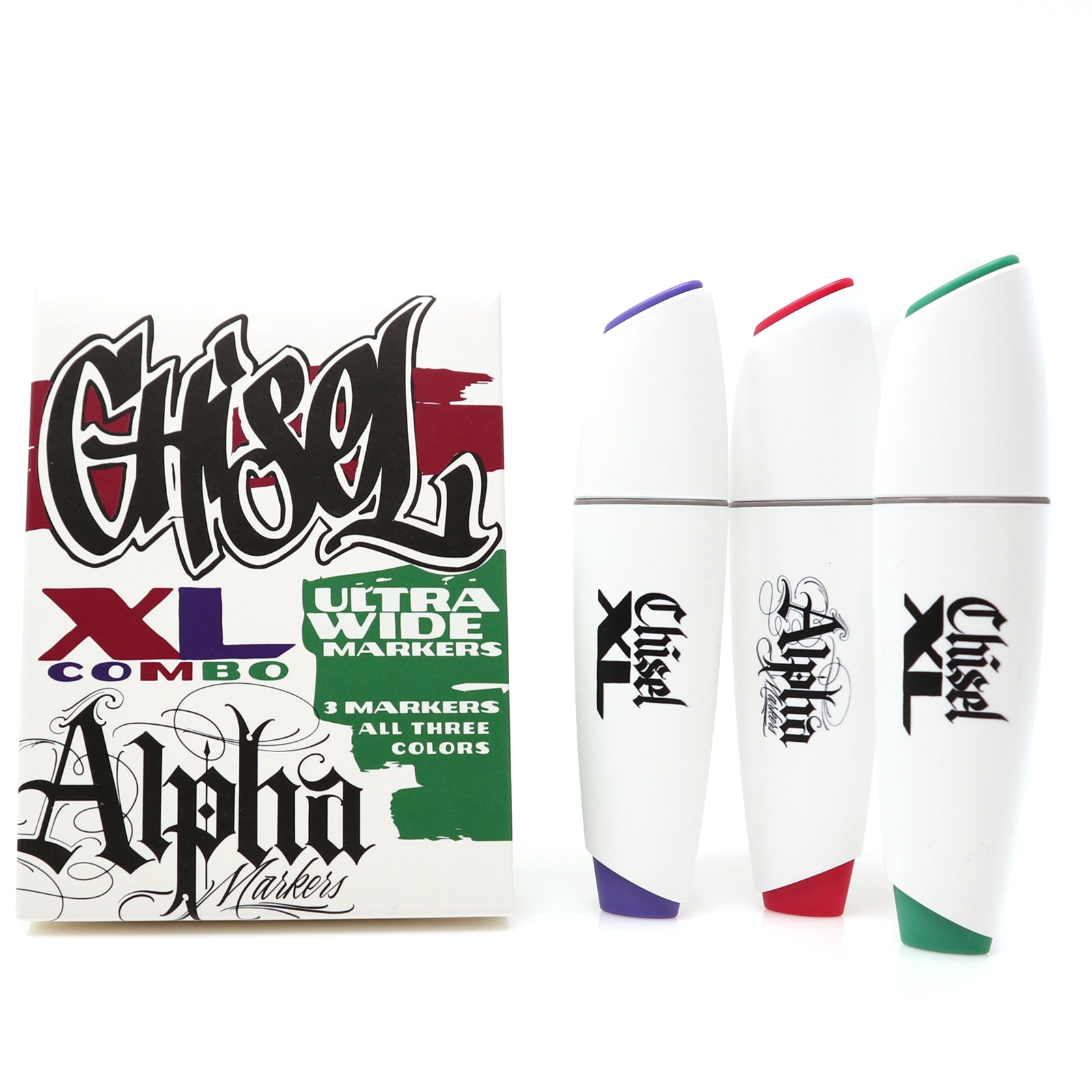 Alpha Markers Chisel XL - 4 Options – Good Guy Tattoo Supply CA