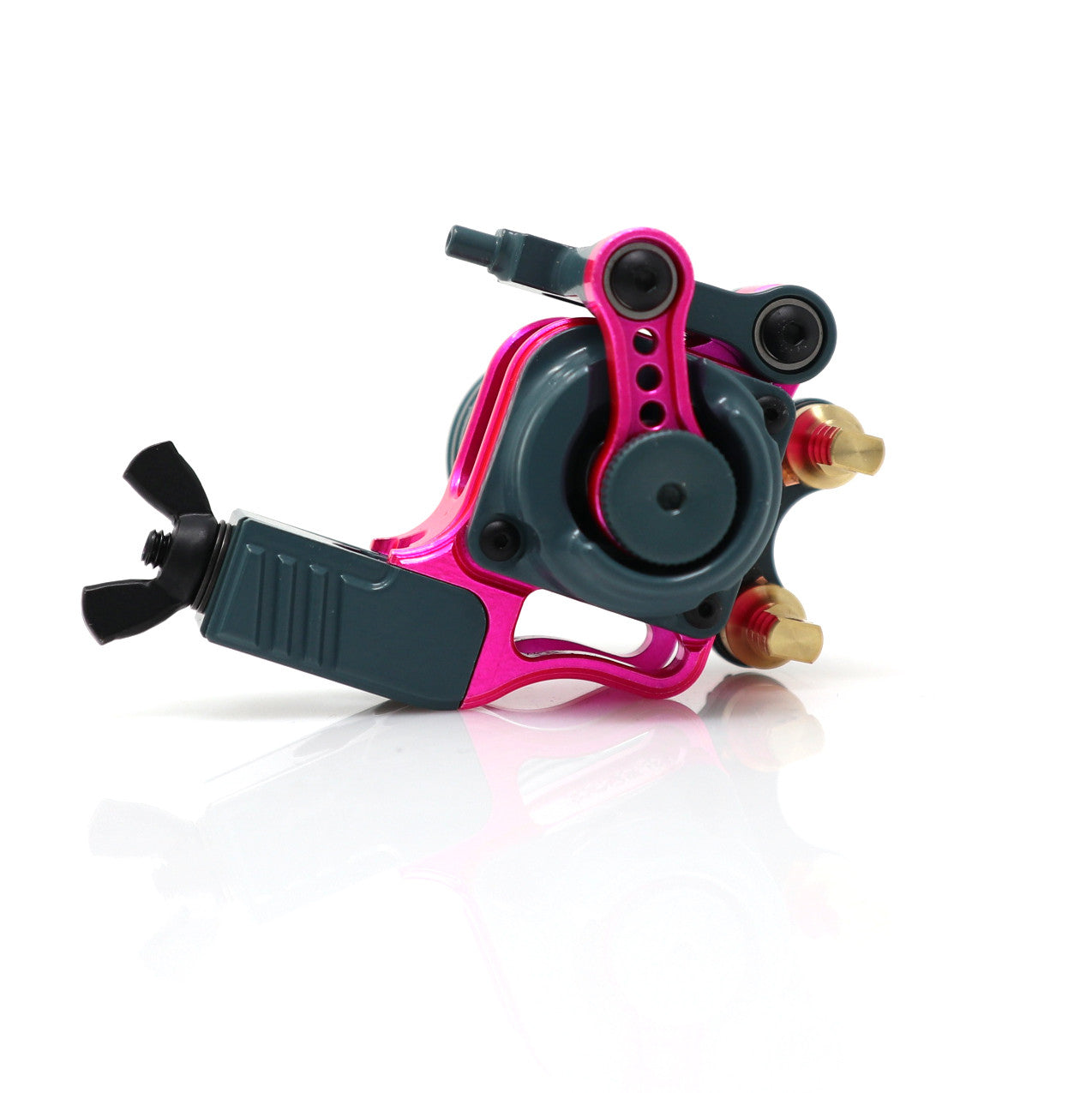 Tattoo Machine: LOCO Rotary Corkey Pink FDA Green | Good Guy Tattoo ...