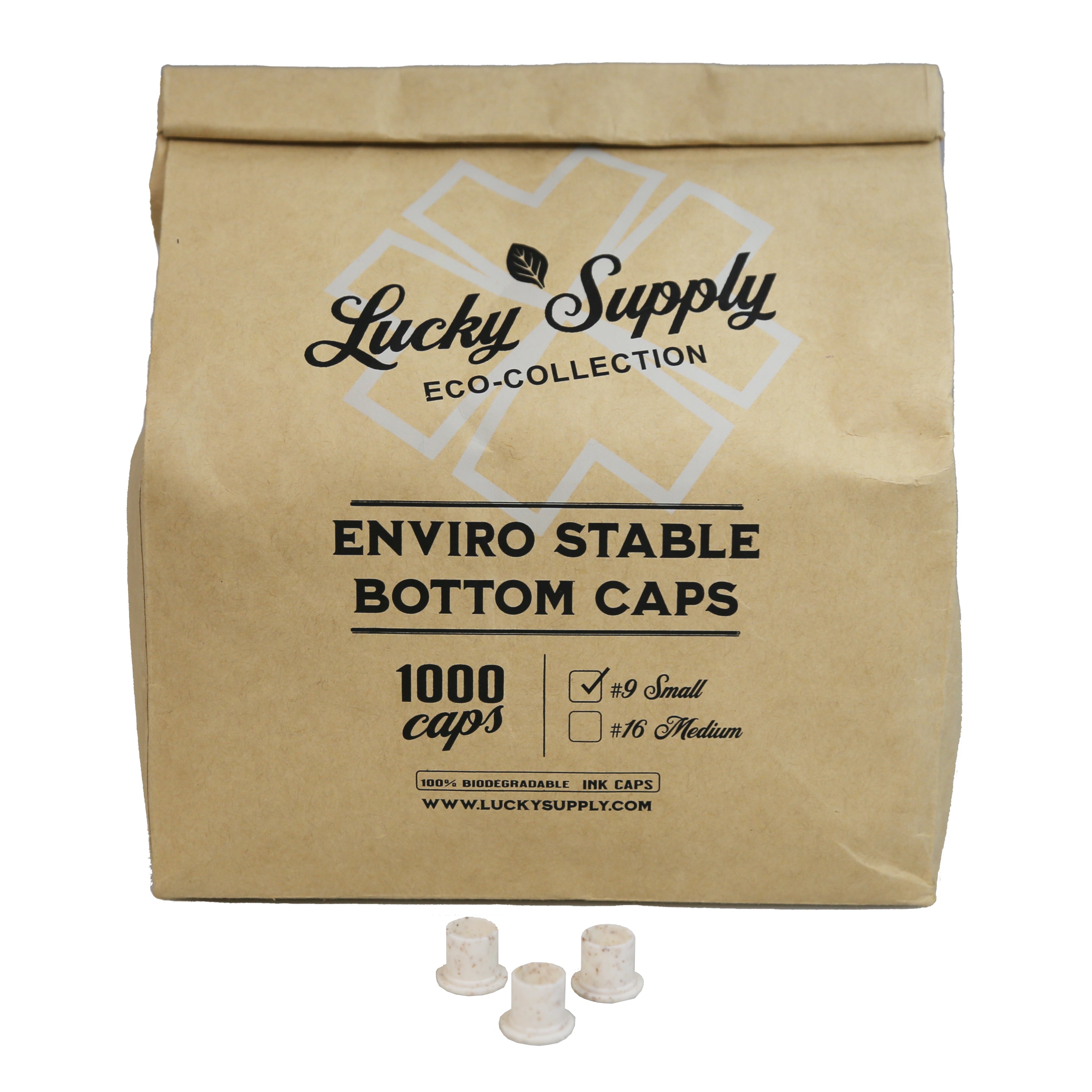 Lucky Enviro Stable Bottom Caps - Biodegradable Ink Caps – Good Guy ...