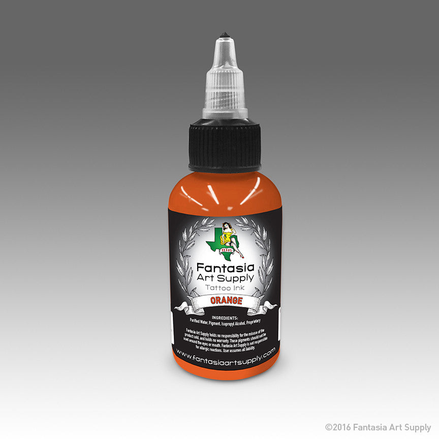 Tattoo Ink: Fantasia Orange | Good Guy Tattoo Supply – Good Guy Tattoo ...