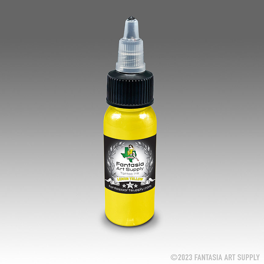 Tattoo Ink: Fantasia Lemon Yellow | Good Guy Tattoo Supply – Good Guy ...