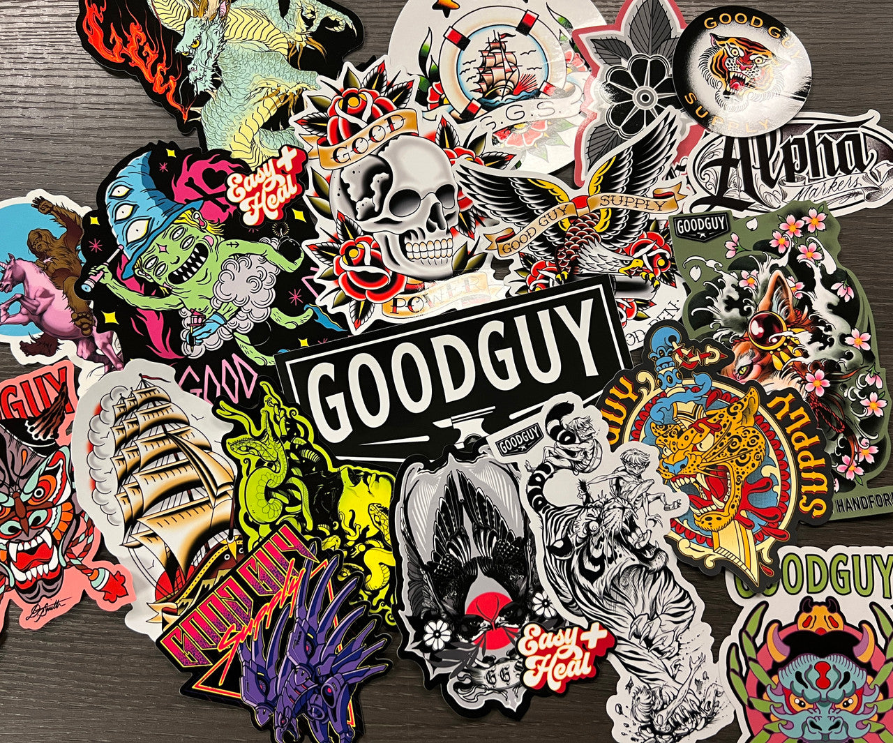 Good Guy Sticker Pack 20+ Stickers | Good Guy Tattoo Supply – Good Guy ...