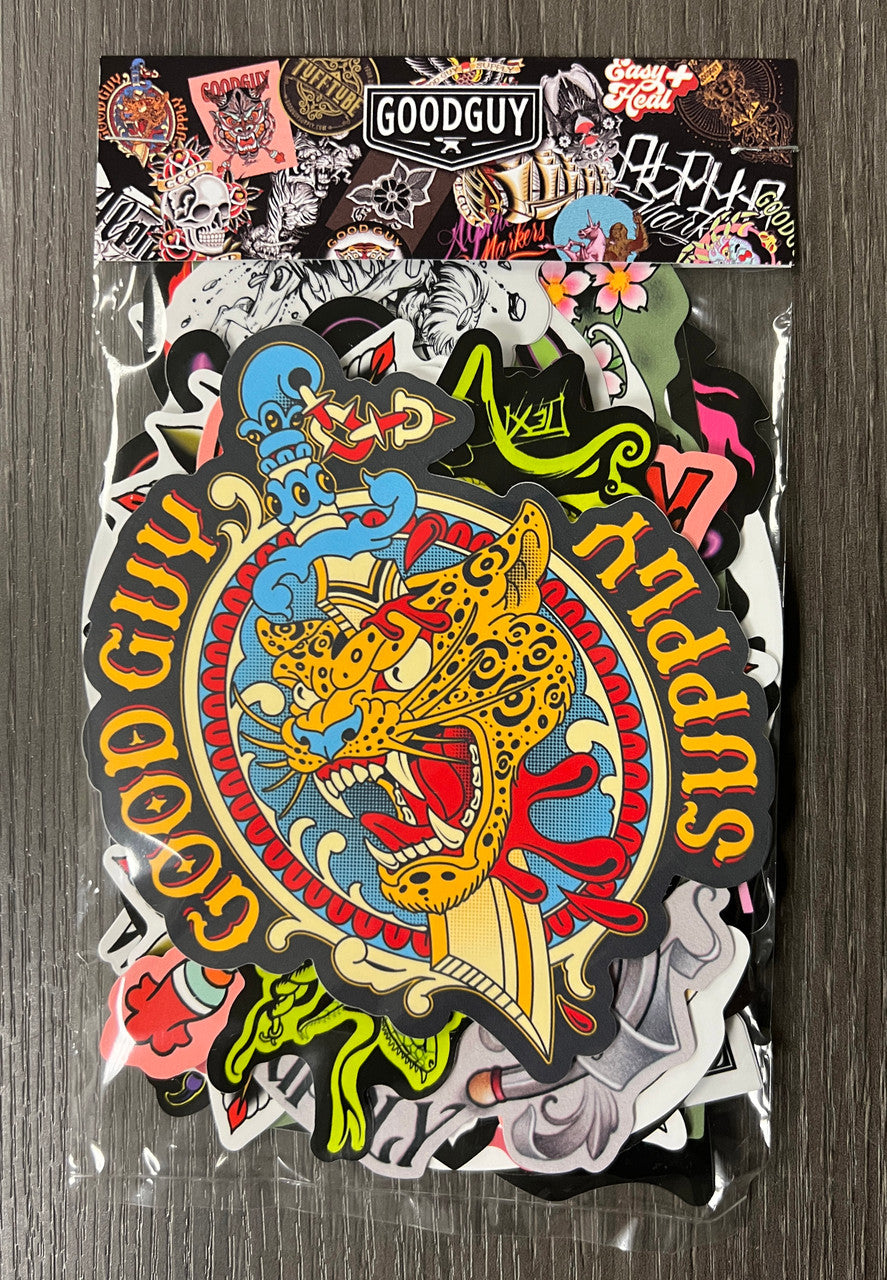 Good Guy Sticker Pack 20+ Stickers | Good Guy Tattoo Supply – Good Guy ...