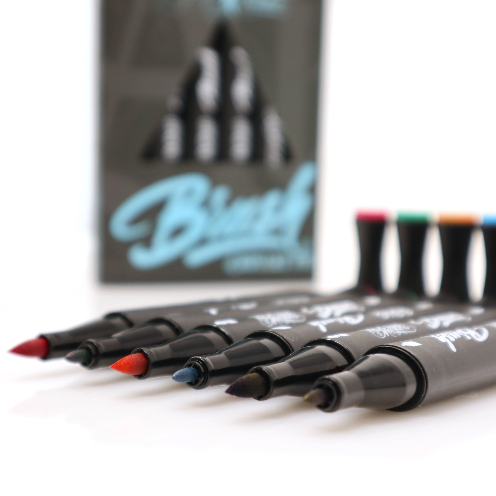 Alpha Markers - Chisel and Brush Tip - 2 Options - Tattoo Shop Supplies ...