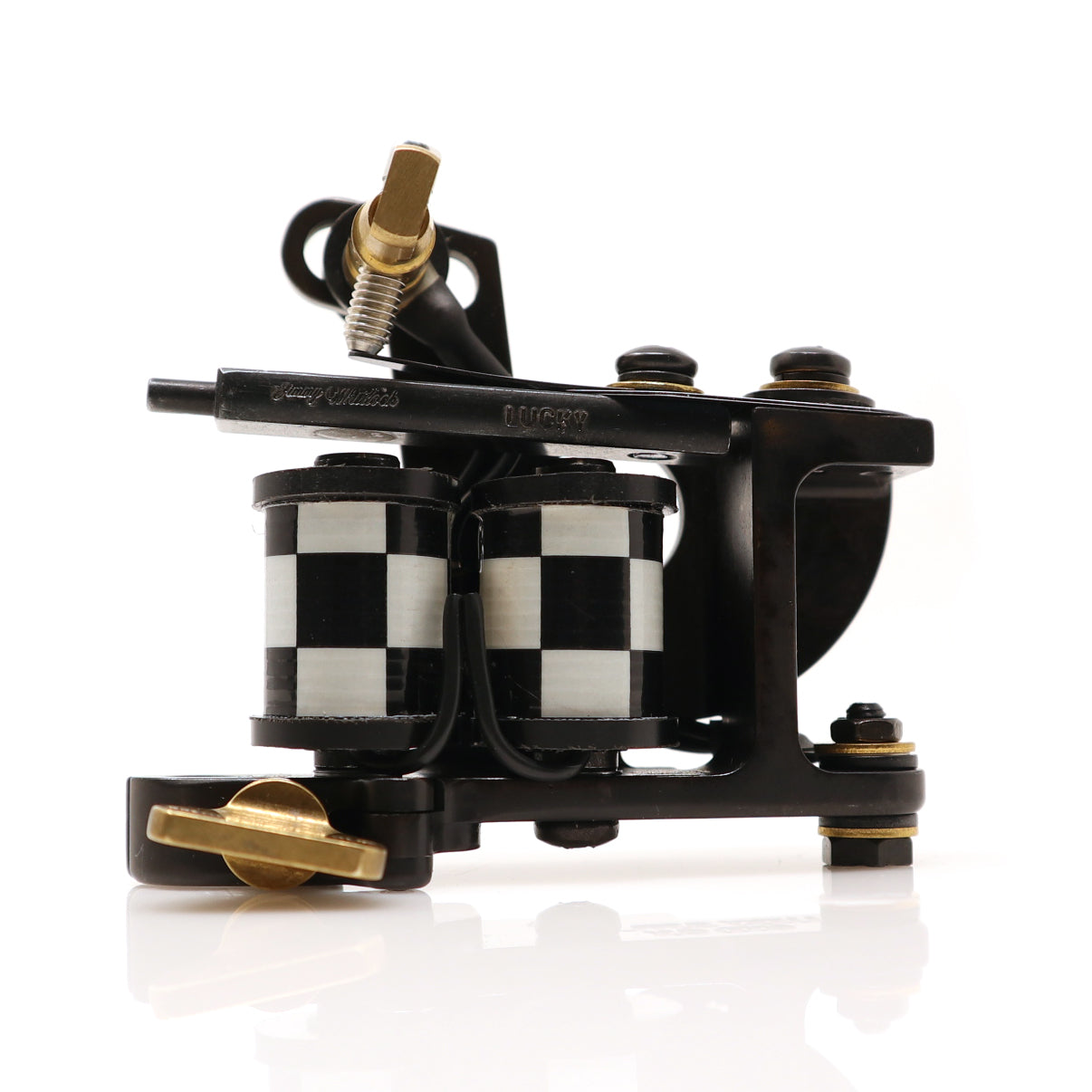 L + G Widow All Round Liner- Stamped Black Oxide with Checker – Good ...