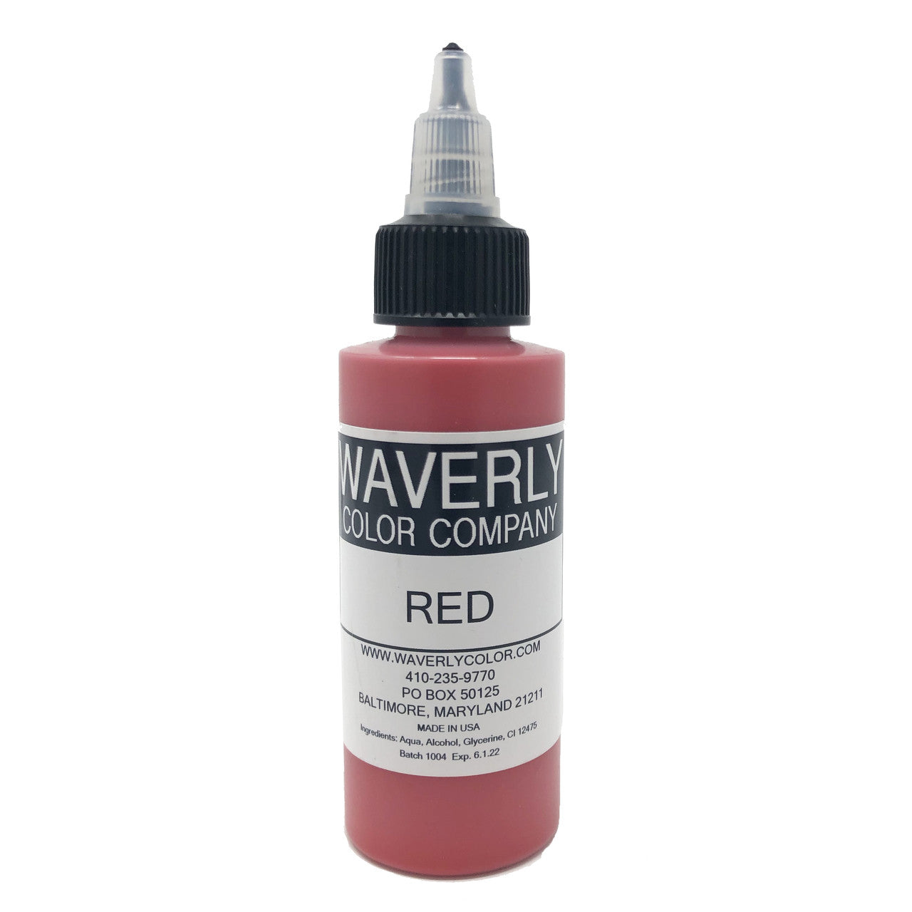 Waverly Inks: Red | Good Guy Tattoo Supply – Good Guy Tattoo Supply CA
