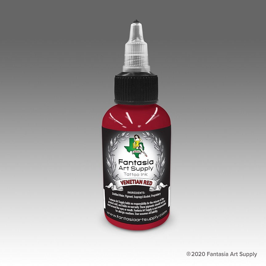 Tattoo Ink: Fantasia Venetian Red | Good Guy Tattoo Supply – Good Guy ...